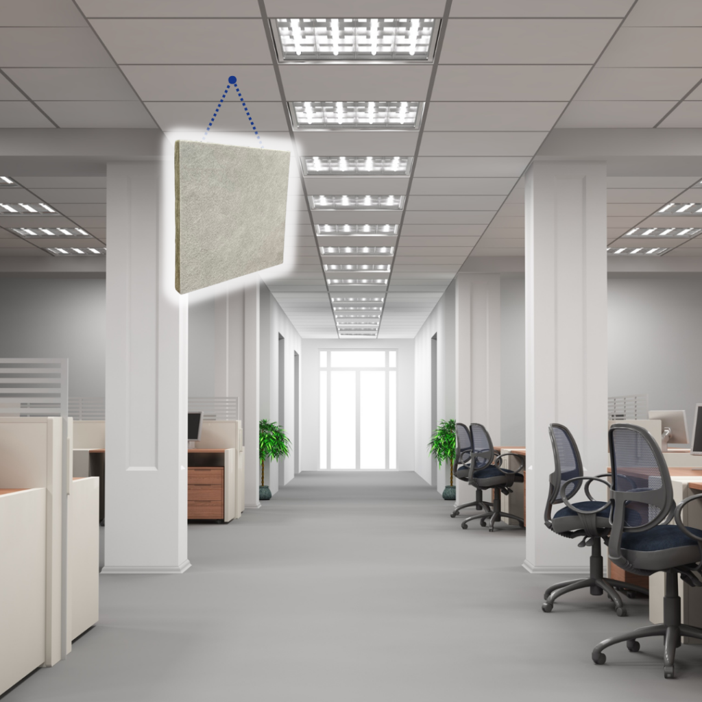 Cloud Drop Ceiling Tile | Sound Acoustic Solutions