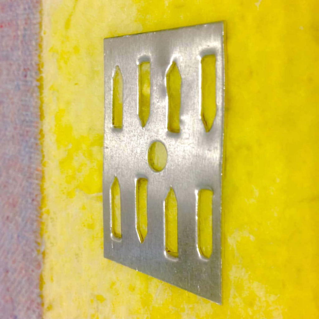 8-Prong Acoustic Insulation Impaling Clips | Sound Acoustic Solutions