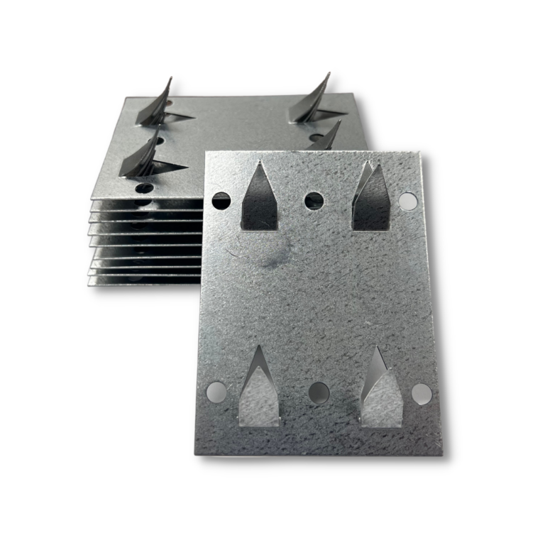 4-Prong Angled Impaling Clips 3"x 4" | Sound Acoustic Solutions