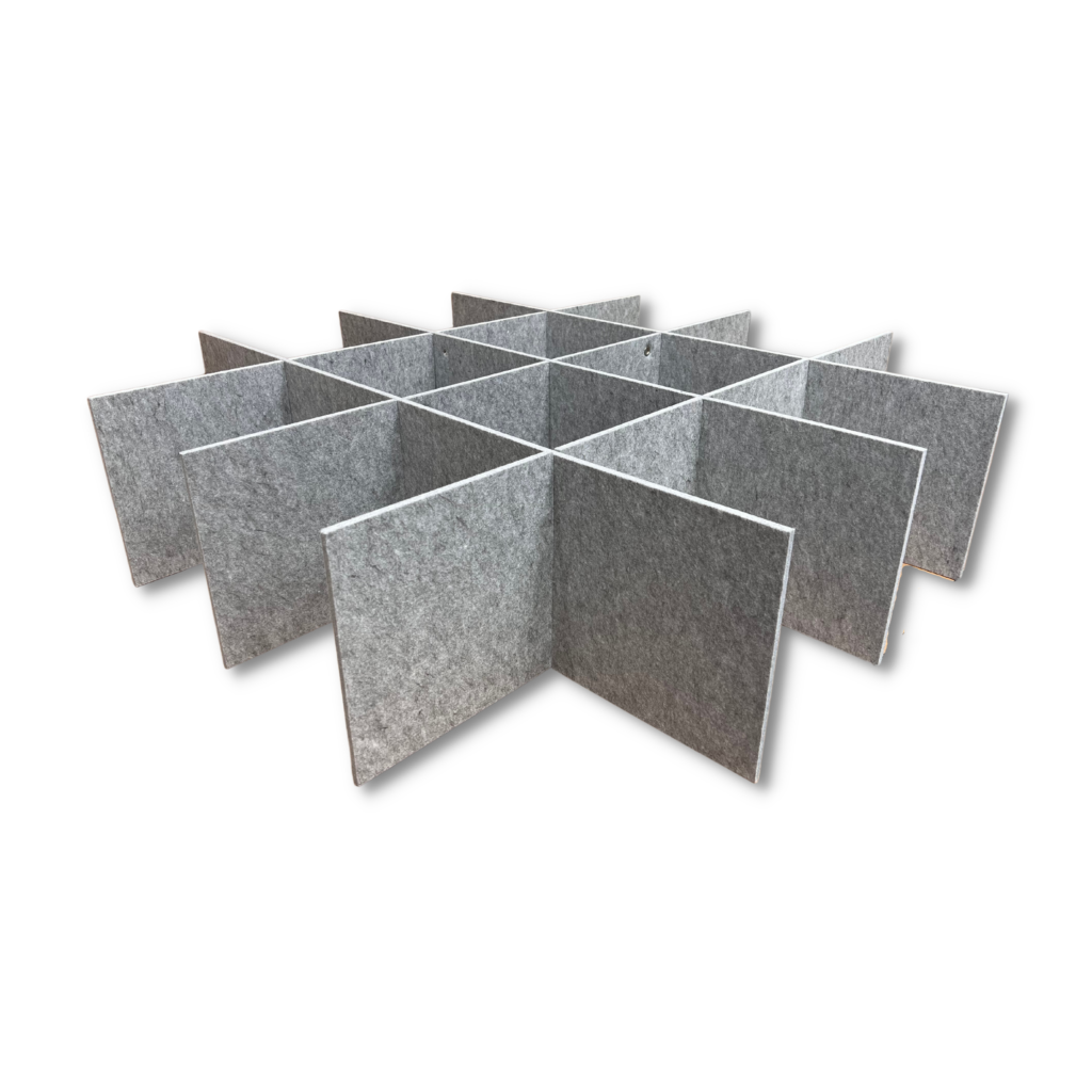 SilentFiber™ Waffle Baffle | Sound Acoustic Solutions